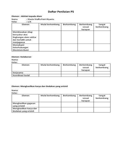 Modul Projek Kelas 1 A B D 2 Pdf
