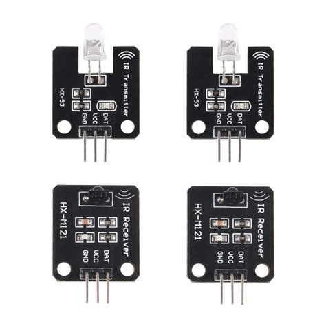 Buy Alamscn 2 Set Digital 38khz Infrared Ir Receiver Sensor Module With Transmitter Module Kit