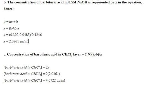 [partition Coefficient] Explain The Calculation Please R Chemhelp
