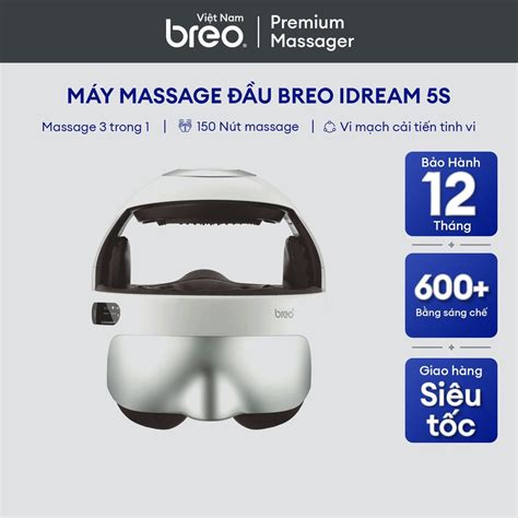 Máy Massage Đầu Breo Idream 5s Breo Việt Nam