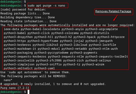 How To Removeuninstall Deb Package On Debian 12 Linux Genie
