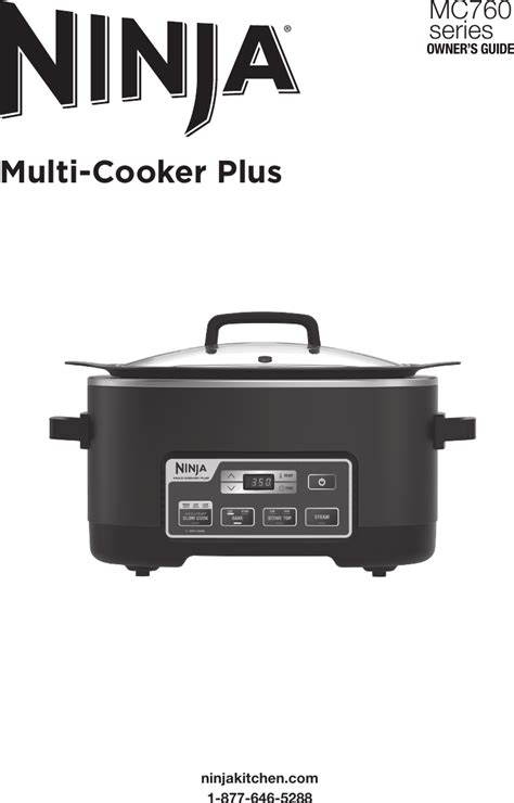 Ninja User Manual Mc760