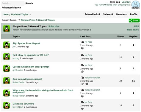 Barebones Css Desktop Theme Simplepress