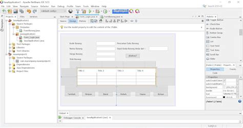 TUTORIAL Menghubungkan Dan Membuat Program Java Di Netbeans Melalui Database MySQL XAMPP