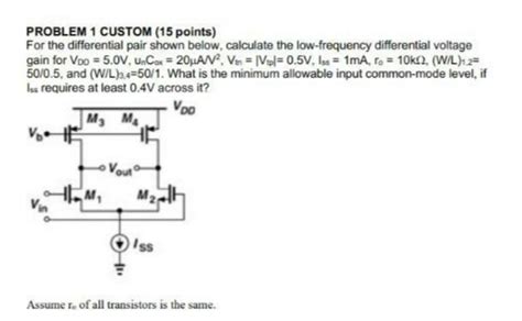Solved Need Solution With Step By Step Explanation Problem 1 Custom 15 Course Hero