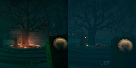 we made an hdrp to urp conversion system for our game kona ii brume here are some comparisons