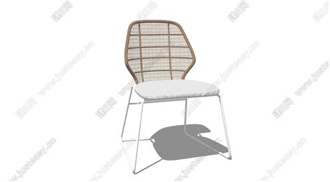 Bandb Italia 现代休闲椅 Sketchup模型sketchup模型库建e室内设计网