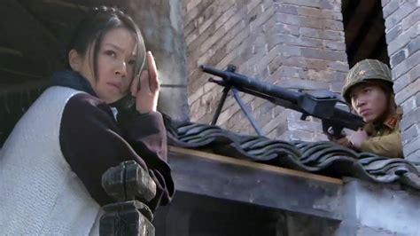 日軍在高處怖滿機槍手，功夫小妹飛刀絕殺，突破日軍包圍圈 ⚔️ 抗日 Youtube