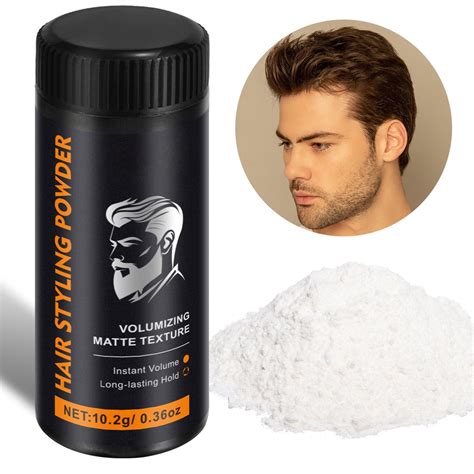 Hair Styling Powder Natural Long Lasting Mens Hair Styling Powder