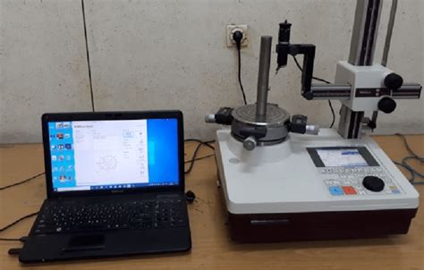 Measuring Of Roundness Error Value By Ra 120 Download Scientific Diagram