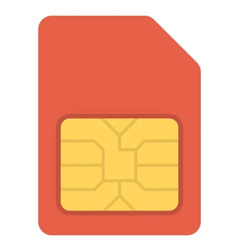 Sim Card Stock Vector Almagami