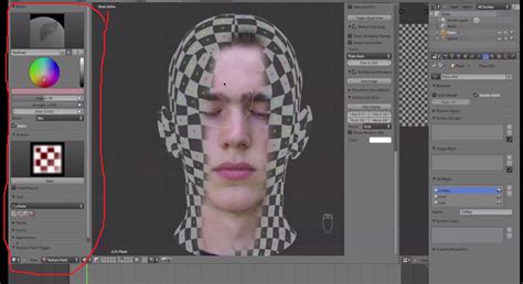 Texturing Texture Painting Mode Missing Data Warning Blender Stack Exchange