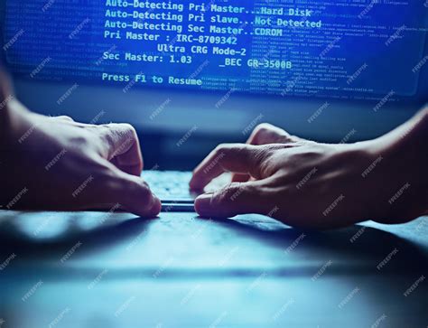 Premium Photo Hacker Hands And Cyber Security Password And Website Access Digital Online