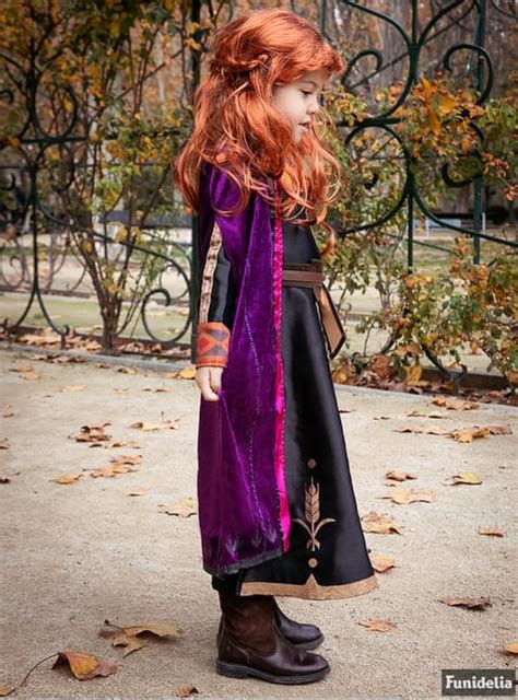 Луксозен костюм на Анна „Замръзналото кралство 2“