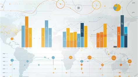 A Map Of The World With The Chart Showing The Different Graphs