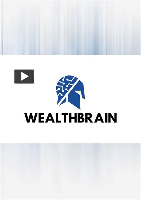 Wealthbrain Portfolio Management System Presentation Free To Download