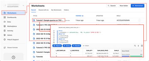 Enhancing Snowflake Ui Part 4 How Snowflakes Updated Uisnowsight Is Revolutionizing Data