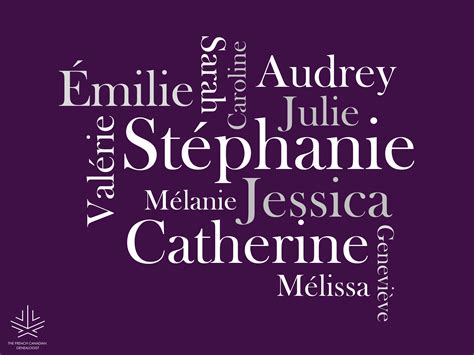 French Canadian Names — The French Canadian Genealogist