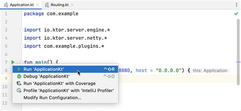 ktor intellij idea documentation