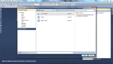 store and retrieve image in crystal reports from sql database and folder using asp