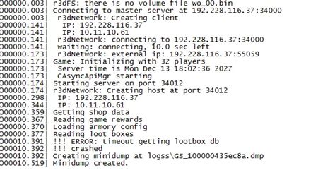 Game Crashes Could Not Connect To Server Ragezone Mmo Development Forums