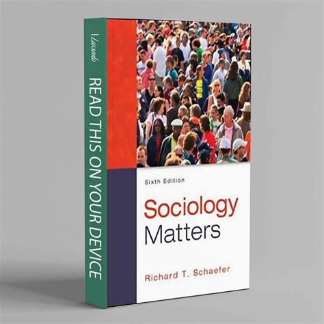 Sociology Matters 6th Edition For A Comprehensive Guide Luxsento