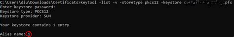 Java Installing A Pfx Wildcard For Ssl Usage Into Tomcat Stack Overflow