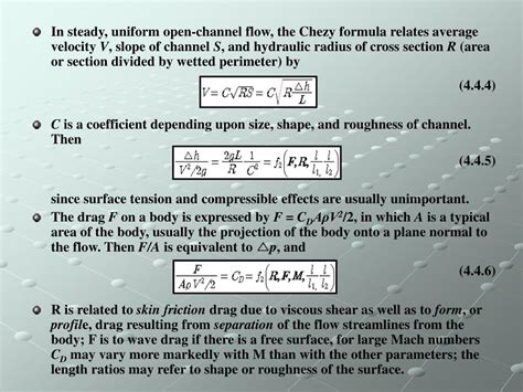 Ppt Chapter 4 Dimensional Analysis And Dynamic Similitude Powerpoint