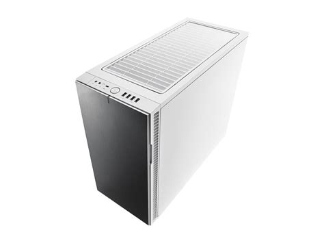 Fractal Design Define R6 Usb C White Brushed Aluminum Steel Atx Silent Modular Mid Tower