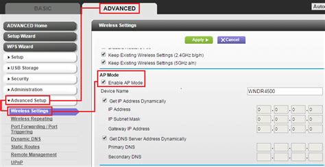 How Do I Change My Netgear Router To Ap Mode After Ive Already Run