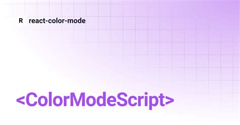 React Color Mode