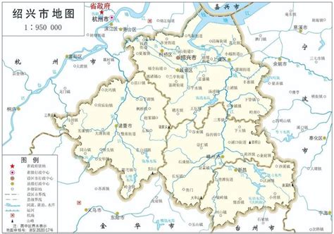 收藏最新版浙江省标准地图发布 绍兴网