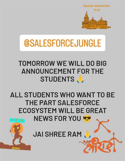 Rohit Puri Jungle On Linkedin Salesforce Salesforcejobs Fresher