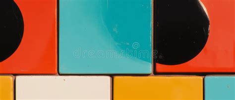 Vibrant Geometric Building Block Patterns With A Focus On Primary