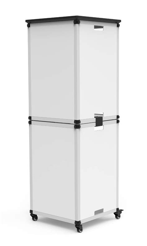 Luxor Workspaces Modular Classroom Bookshelf Narrow Stacked Modules