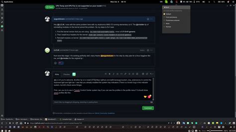 cpu temp and cpu fan is not supported on your model · issue 142 · tuxedocomputers tuxedo