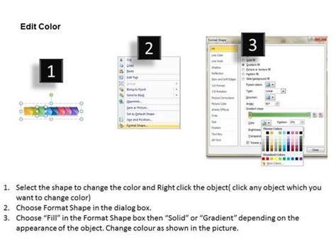 Ppt Sequential Description PowerPoint Graphics Arrows Templates
