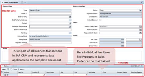 Sap Crm Business Transaction Process