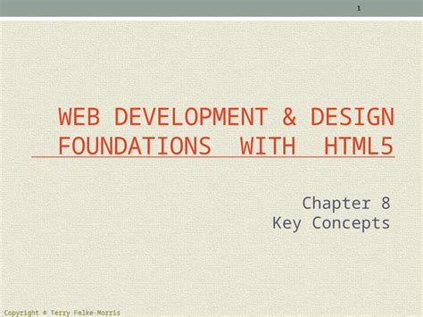 Pptx Copyright © Terry Felke Morris Web Development And Design