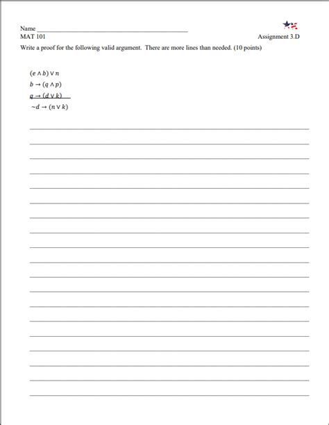 Solved Write A Proof For The Following Valid Argument There Chegg