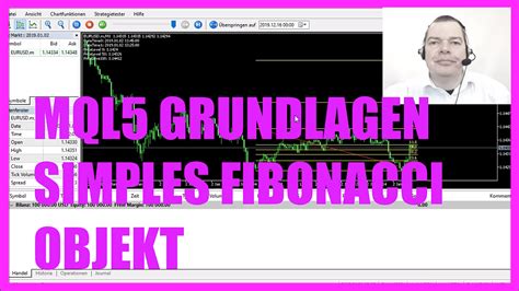 Mql5 Tutorial Grundlagen 53 Simples Fibonacci Objekt Mql5 Tutorial