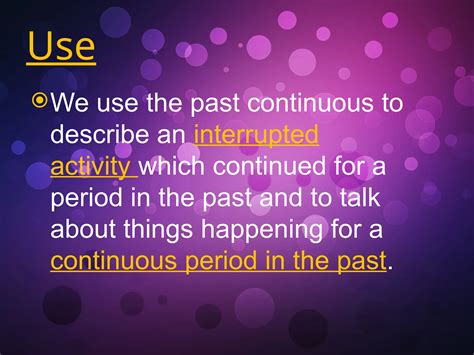 Past Continuous Tense Rules And Structures Ppt