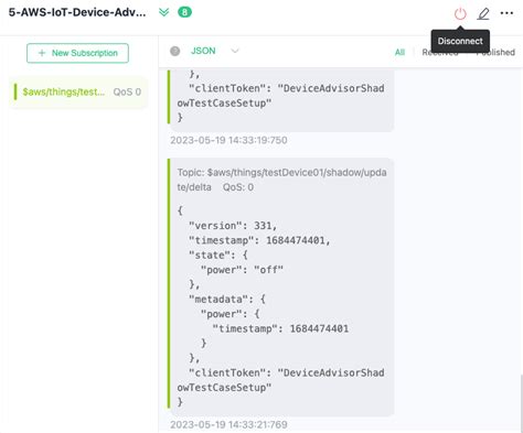 Aws Iot Core Device Advisor で Device Shadow のテストケースを実施する Developersio
