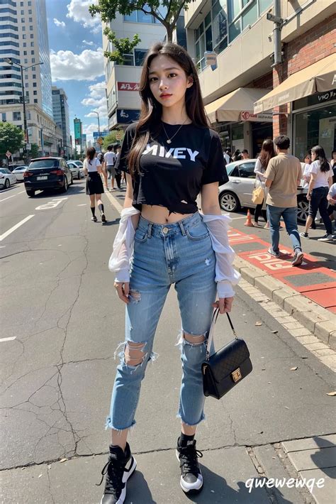 Ai가 그린 찢어진 청바지 입은 누나들 DogDrip Net 개드립