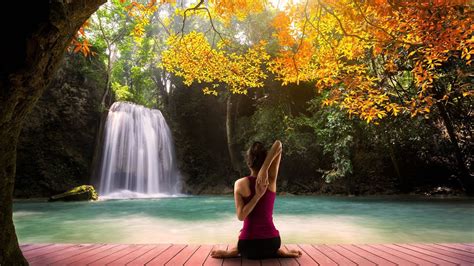 Música Relajante Para Tranquilizar La Mente Con Cascada Y Bosque