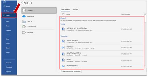 What Is The File Tab In Ms Word Aiyo It Tutorial