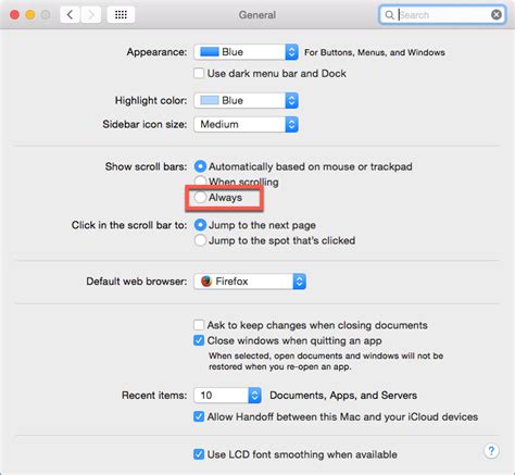 enabling scroll bar for mac to view blackboard grade center tips test