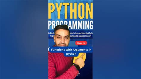 🔴 Class 12 How To Pass Arguments To Function In Python Python Functionsinpython Youtube