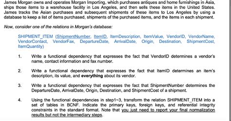 solved james morgan owns and operates morgan importing
