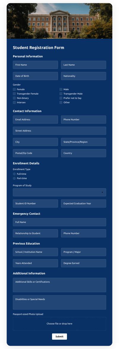 Registration Form Templates Create Online Registration Forms